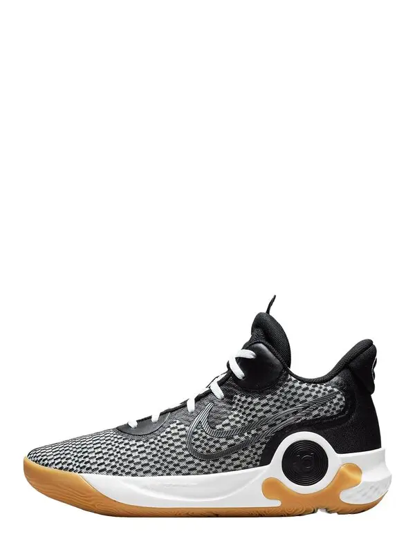 Nike Kd Trey 5 Ix "black Metallic Cool Grey" Sneakers - Black/gray