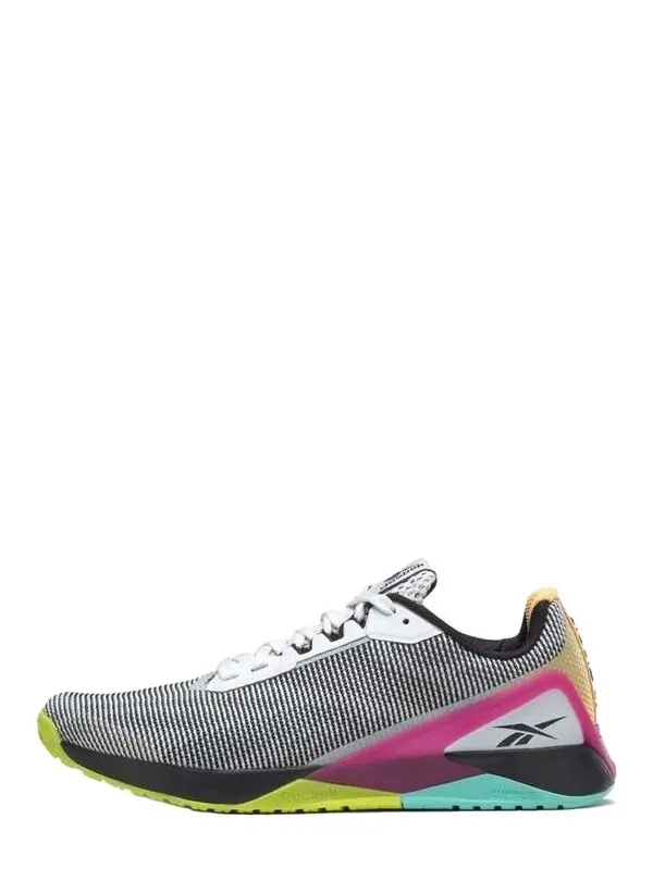 REEBOK Nano X1 Grit Athletic Sneakers - Black/white/pink