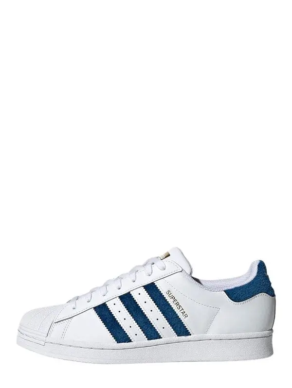Adidas Superstar Sneakers - White/blue