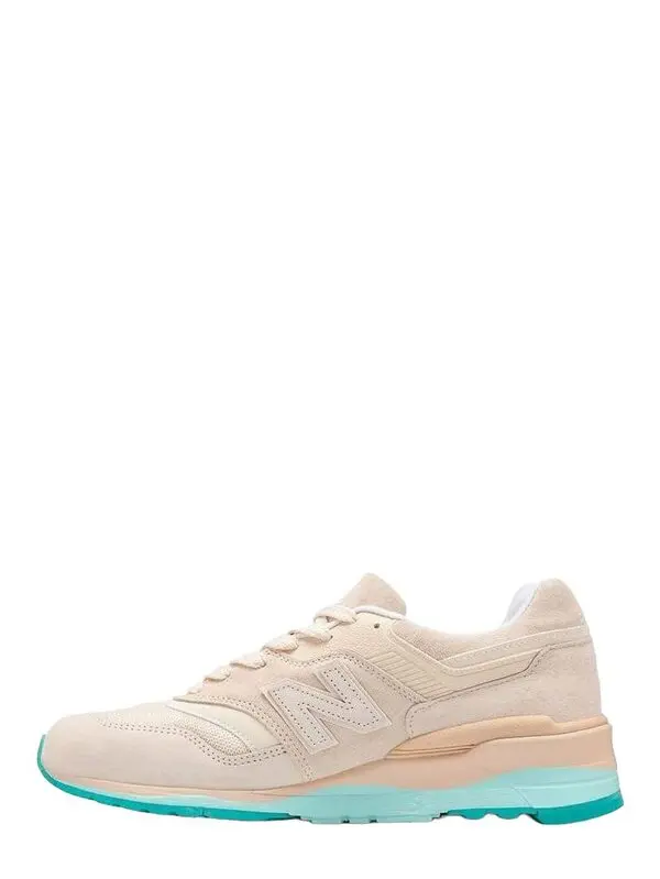 NEW BALANCE 997 "beige Teal" Sneakers - Brown