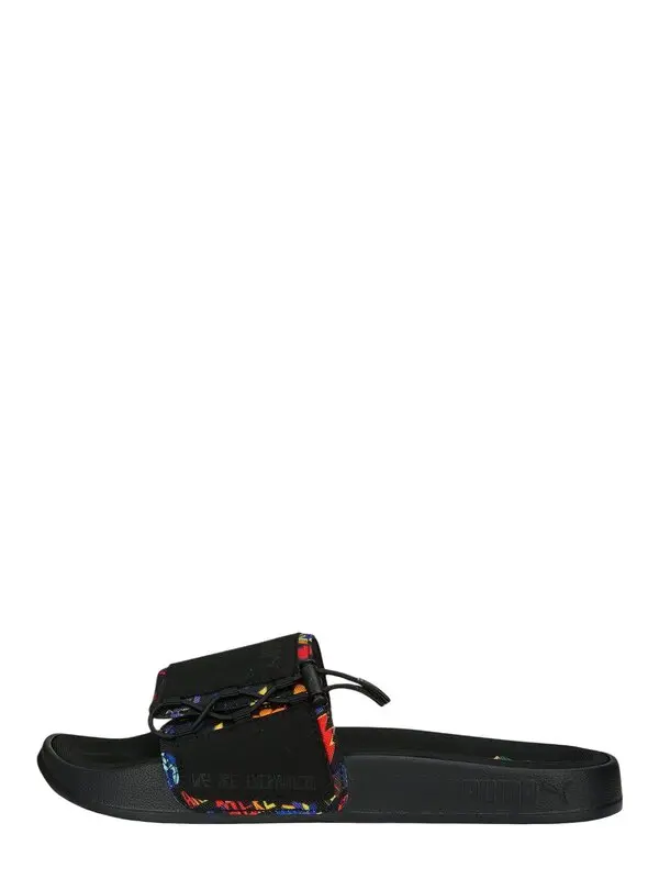 PUMA Leadcat 2.0 Slide 'pride We Are Everywhere - Black/poppy Red/bright Papaya