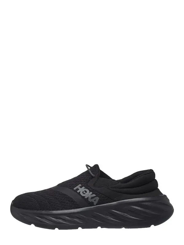 Hoka One One Ora Recovery 2 Slip-on Athletic Shoes - Black