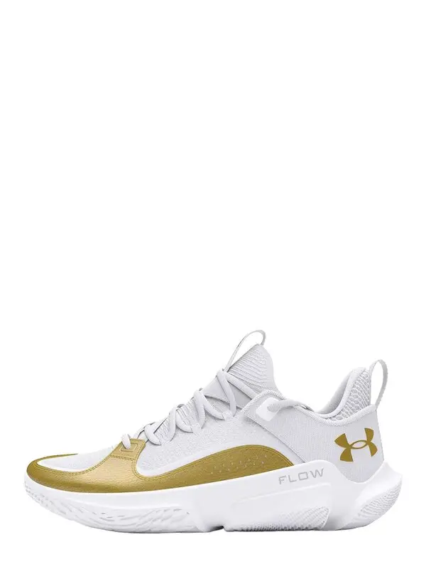 Under Armour Flow Futr X 3 Sneakers - White/metallic Gold