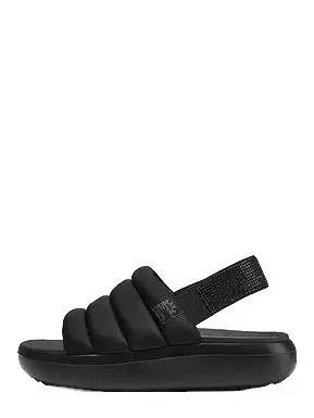 Sketchers Padded Slingback Sandals - Black