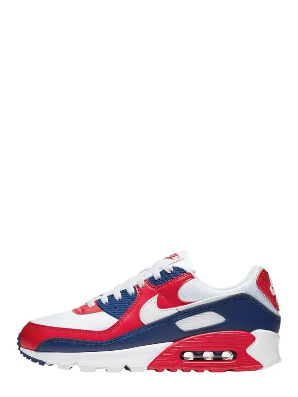 Nike Max 90 Sneakers - White/blue/red