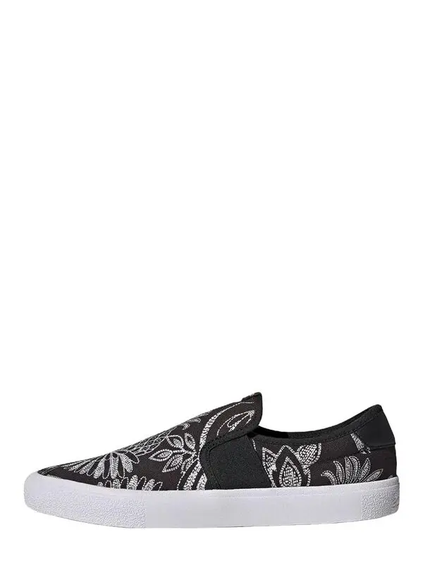 Adidas Vulcraid3r Slip On Shoes - Core Black/signal Orange/cloud White