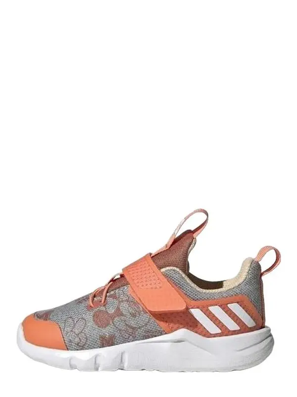 Adidas Disney X Rapidaflex El I 'minnie' Lightweight Sneakers - Grey/orange