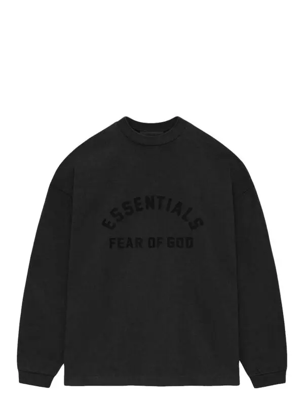 Fear Of God Heavy Long-sleeve T-shirt - Black