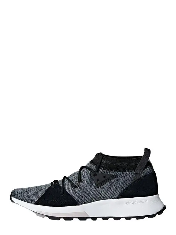 Adidas Neo Quesa High-top Sneakers - Grey/black