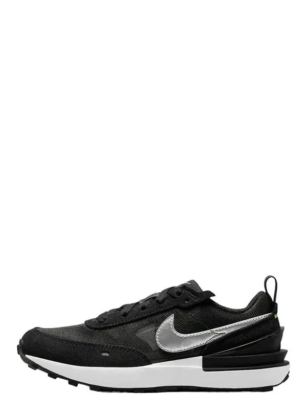 Nike Waffle One 'dark Smoke Grey Chrome' Sneakers - Dark Smoke Grey/black/green Strike