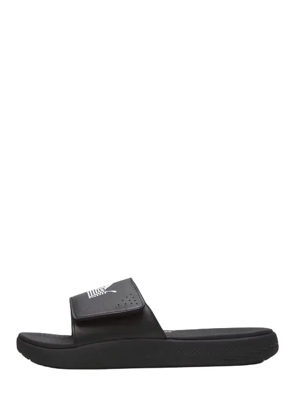 PUMA Softride Slide "the Marathon Continues - Black/white