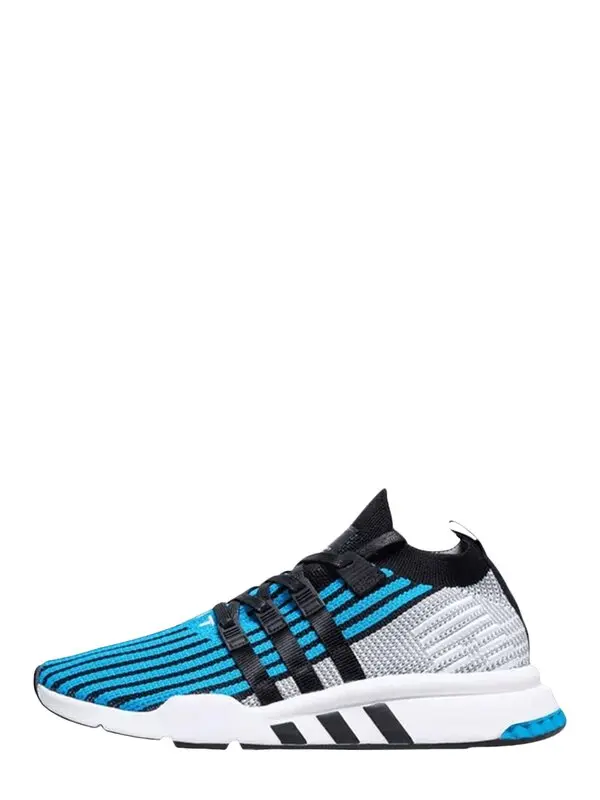 Adidas Size? X Eqt Support Mid Primeknit Sneakers - Blue