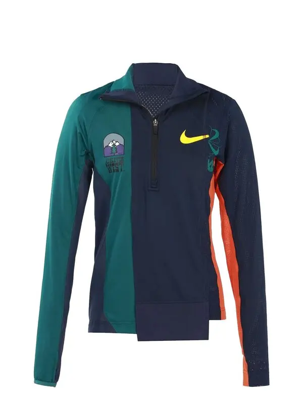 Nike X Sacai Half Zip Running Jacket - Multi-color