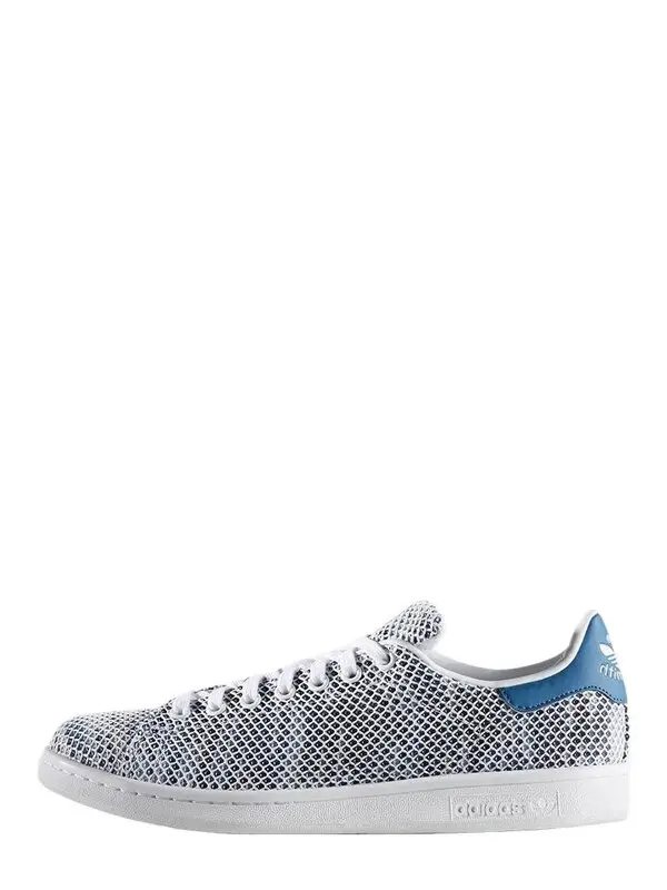 Adidas Stan Smith Mesh Sneakers - White/blue