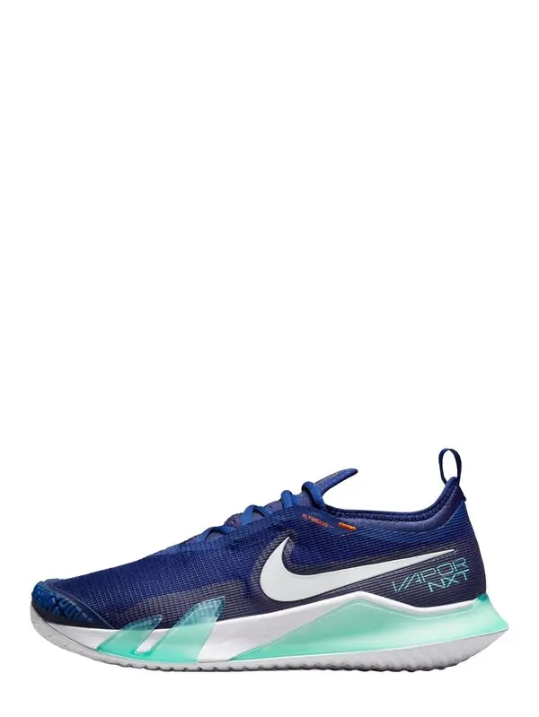 Nike Court React Vapor Nxt Low Top Sneakers - Blue/white