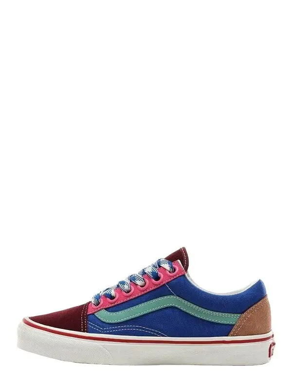 VANS Old Skool High Top Sneakers - Pink/blue