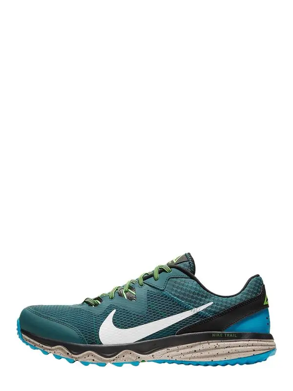 Nike Juniper Trail Sneakers - Dark Teal Green/black/laser Blue
