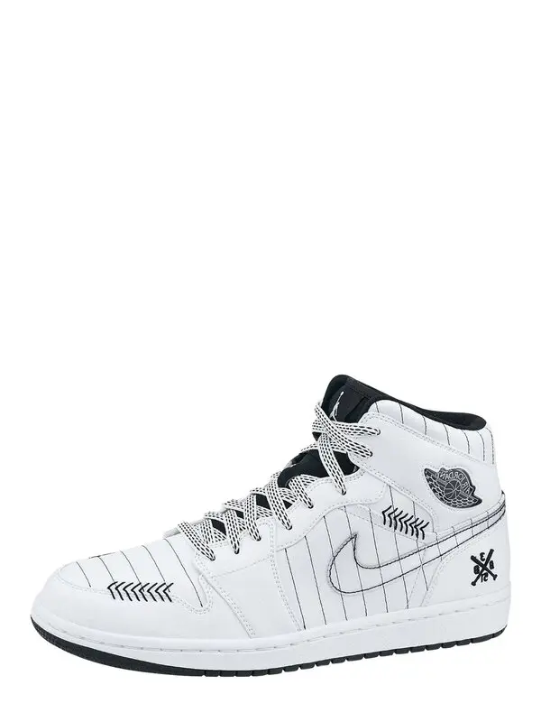 JORDAN 1 Retro "barons Home" High Top Sneakers - White