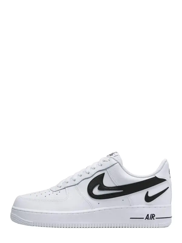 Nike Force 1 '07 "cut Out Swoosh - White/black