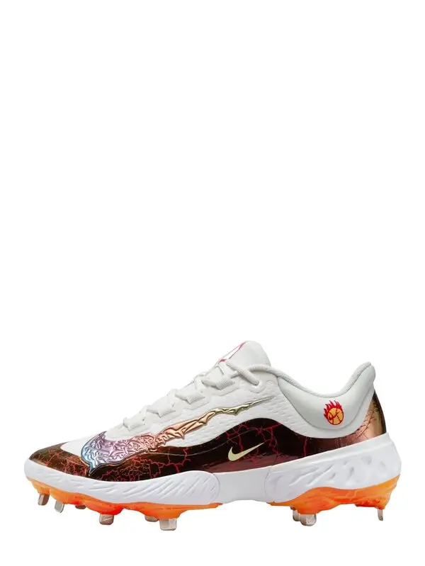 Nike Alpha Huarache Elite 4 Low Nrg Baseball Cleats - White