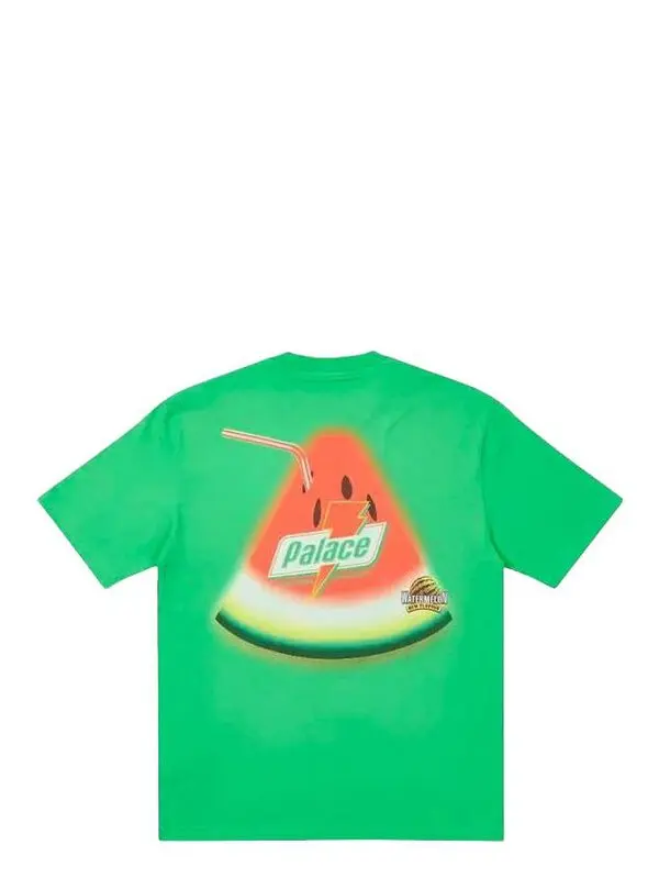 PALACE Sugar T-shirt Logo Short Sleeve - Green