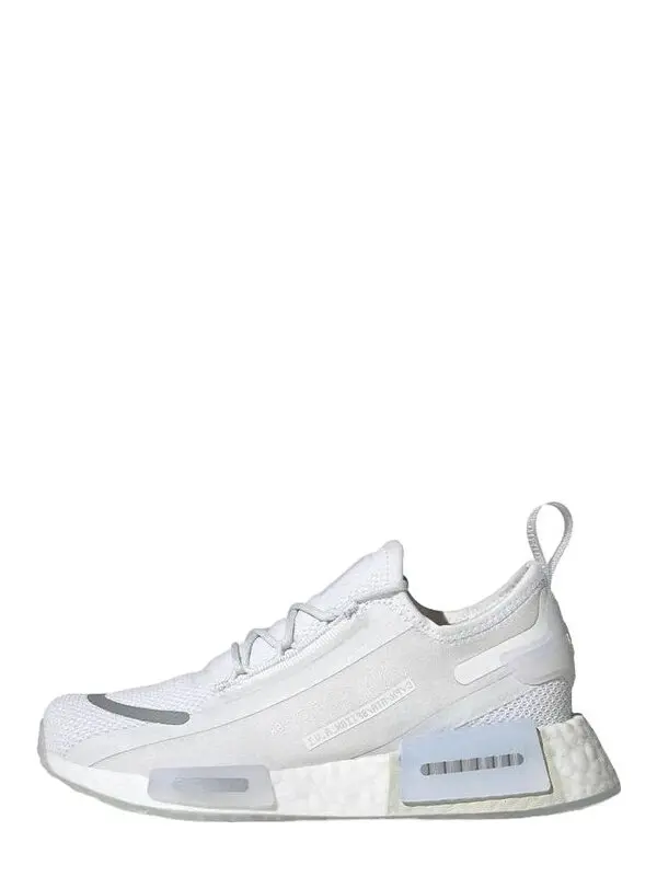 Adidas Nmd_r1 Spectoo 'cloud White' Sneakers - Cloud White/crystal White/silver Metallic