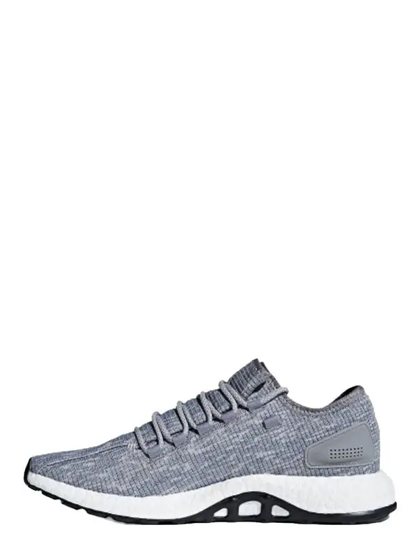 Adidas Pureboost "triple Grey" Low Top Sneakers - Grey/blue
