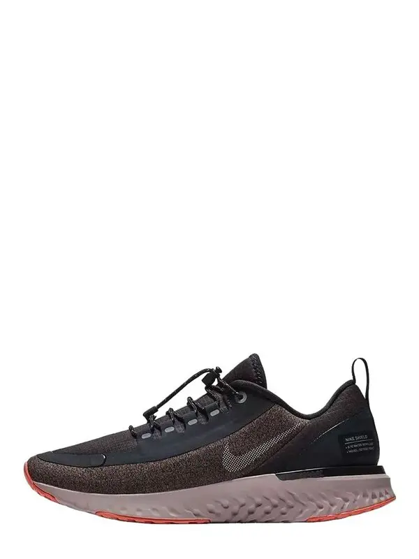Nike Odyssey React Shield Running Shoes - Black/brown