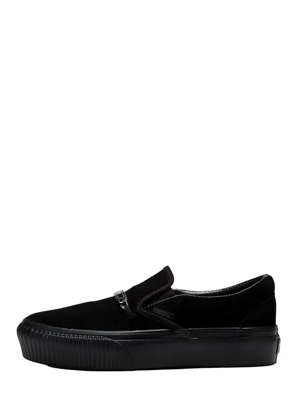 VANS Slip-on Platform Sf X Karina Rozunko Chain Embellished Sneakers - Black