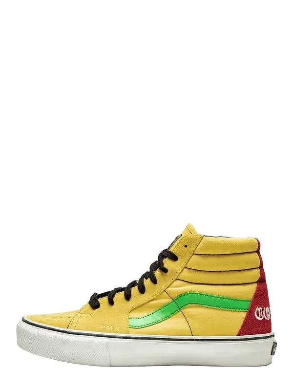 VANS Supreme Sk8-hi "supreme Bad Brains - Yellow