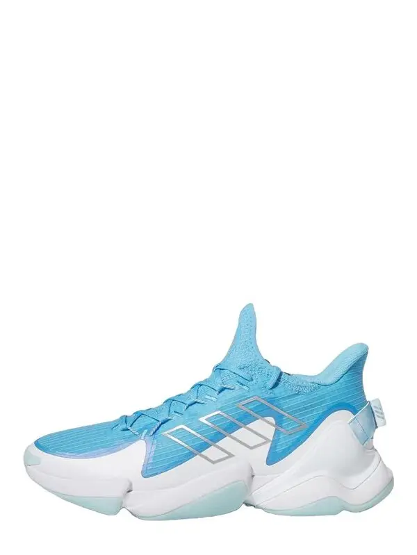 Adidas Mahomes 1 Impact Flx "sky Rush" Sneakers - Sky Rush/silver Metallic/cloud White