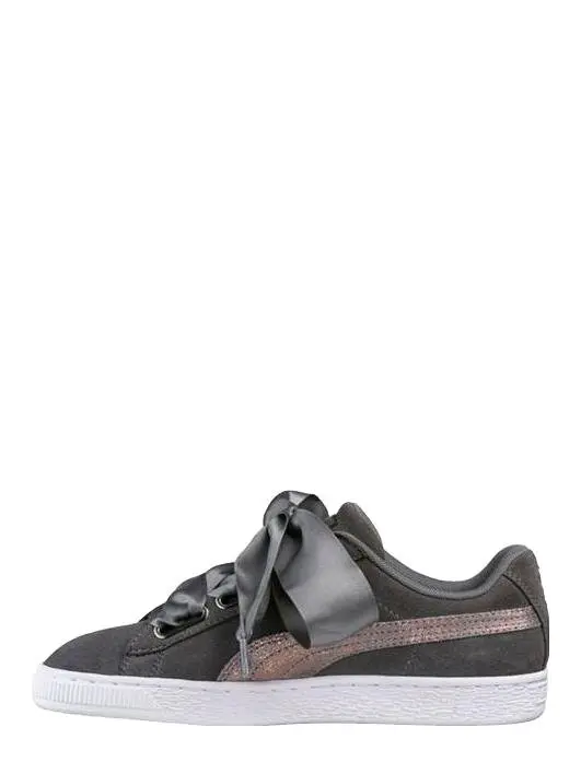 PUMA Suede Heart Lunalux "smoked Pearl" Sneakers - Grey