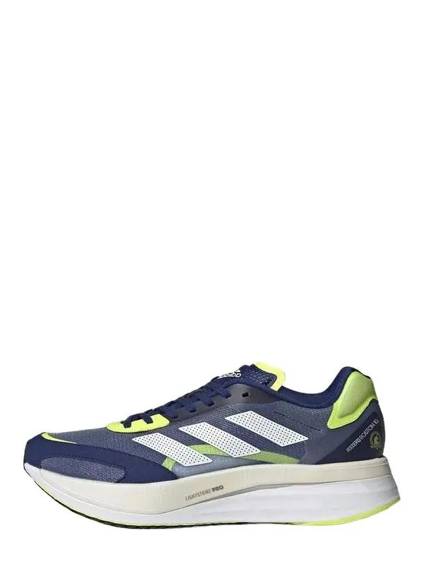 Adidas Adizero Boston 10 Sneakers - Blue/white