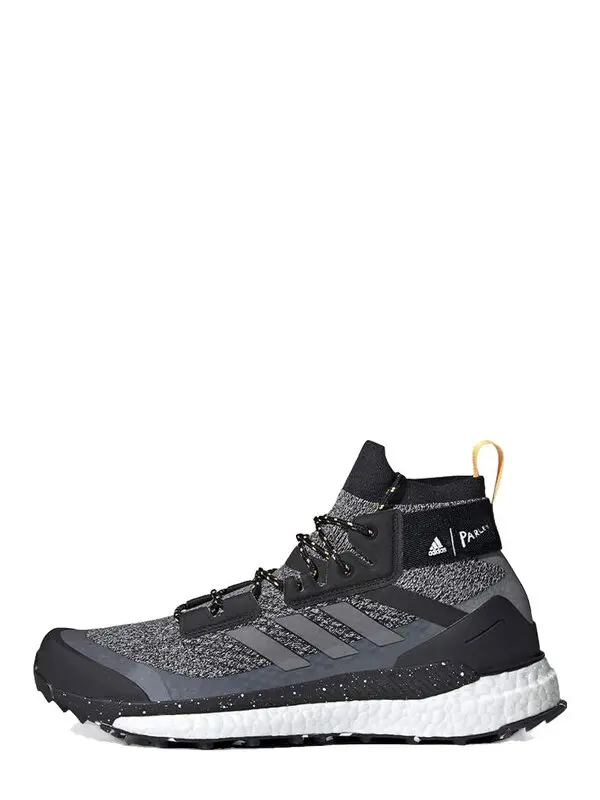 Adidas Parley X Terrex Free Hiker High Top Sneakers - White/grey