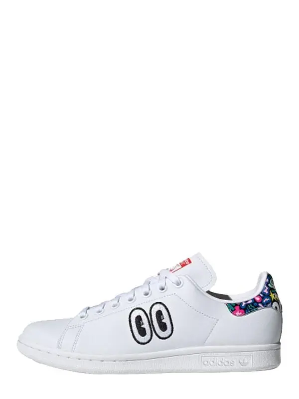 Adidas Hattie Stewart X Stan Smith 'eyes' Sneakers - White