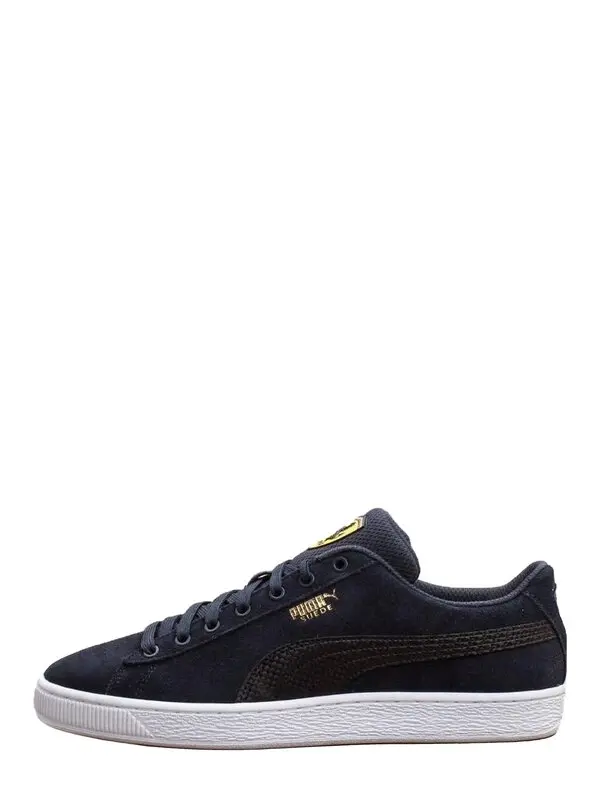 PUMA Scuderia Ferrari X Suede "shield Parisian Night" Sneakers - Black/white