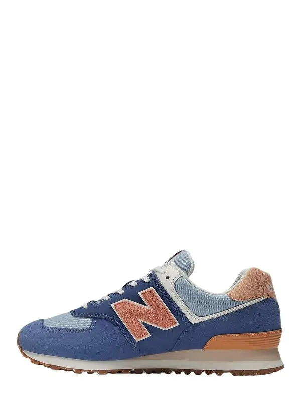 NEW BALANCE 574v2 Low Top Sneakers - Blue/pink
