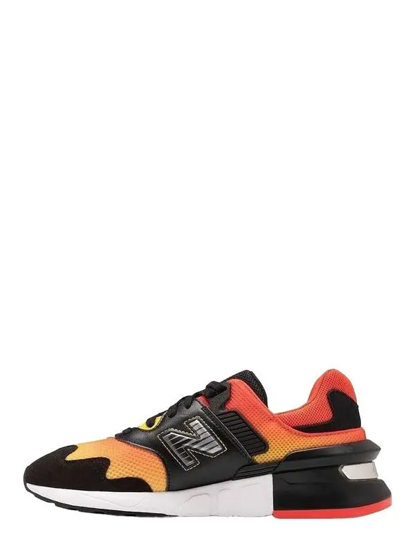 NEW BALANCE 997 Sport "sunset Pack" Sneakers - Black/orange/red