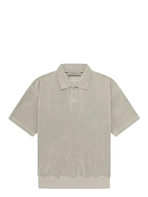Fear Of God Ss23 Long Sleeve French Terry Polo - Beige