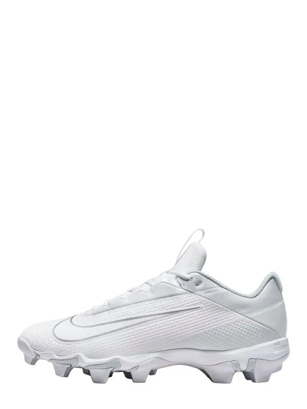 Nike Vapor Edge Shark 2 Metallic Silver Cleats - White