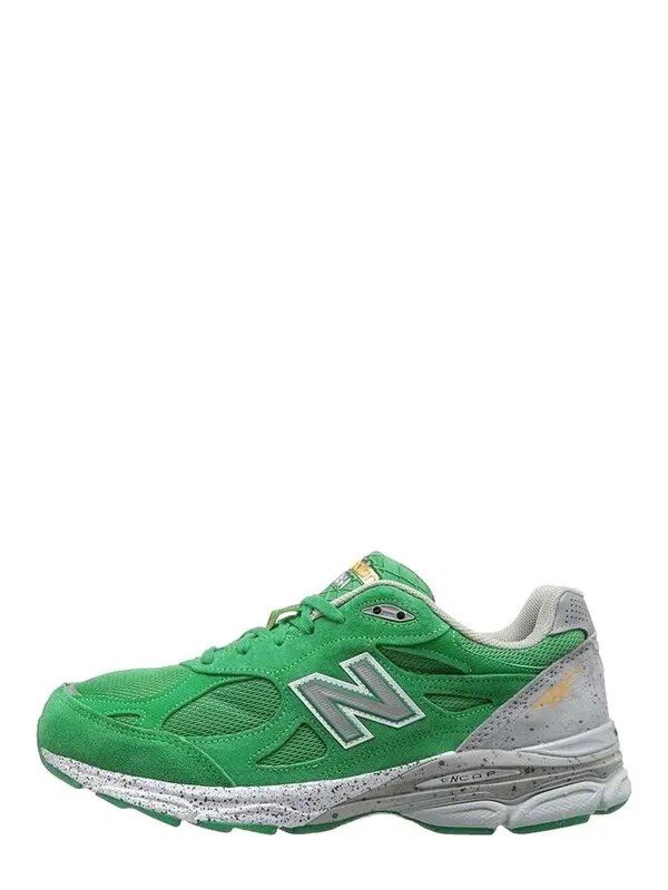 NEW BALANCE 990v3 Made In Usa "boston Marathon" Sneakers - Green