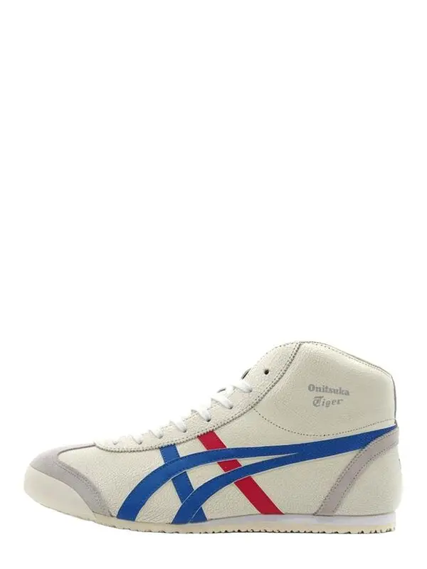 Onitsuka Tiger Mexico Mid Runner 'white Blue Red - White/blue/red