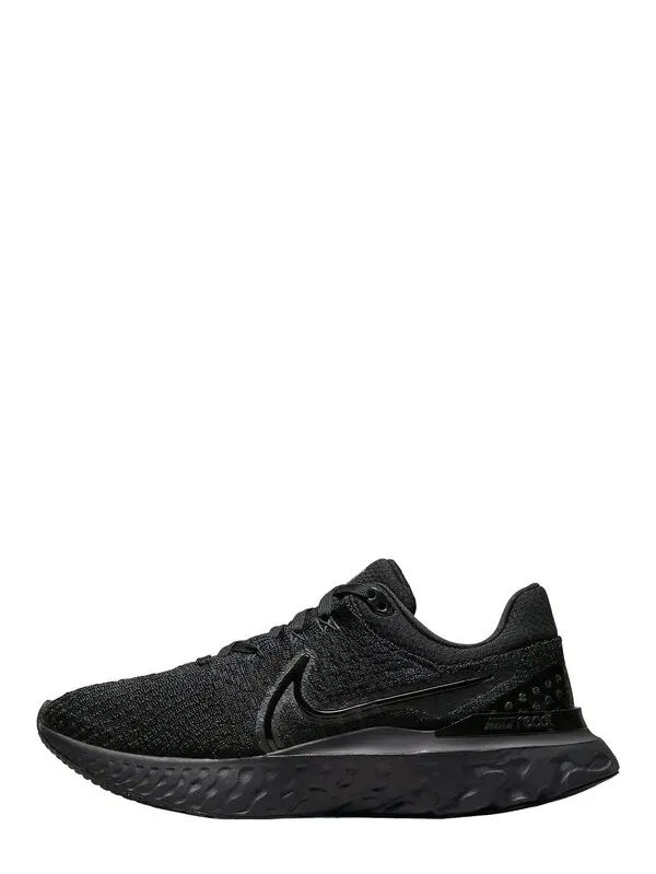 Nike React Infinity Run Flyknit 3 Athletic Sneakers - Black