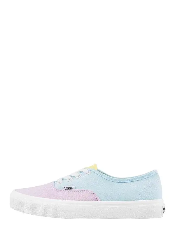 VANS Authentic Pastel Block Sneakers - Pink/blue