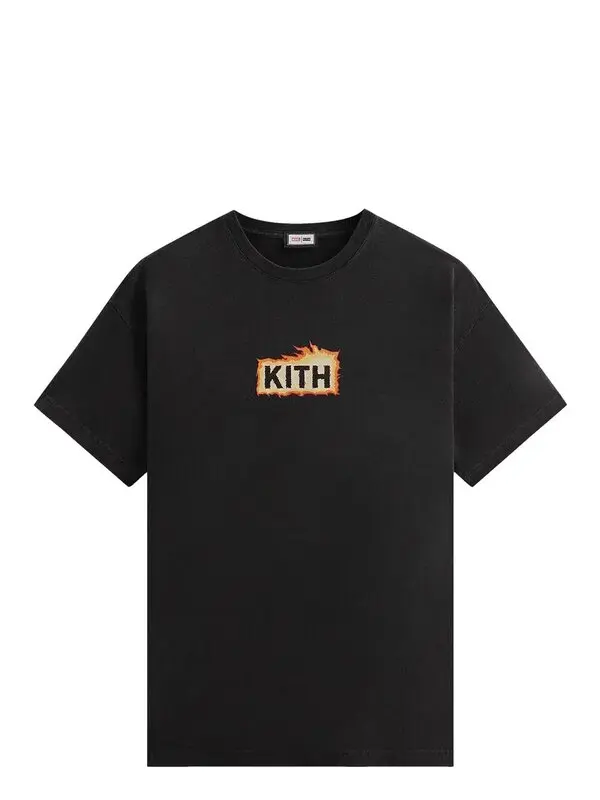 Kith Ss23 X X-men Phoenix T-shirt - Black