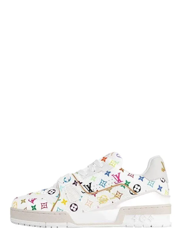 LOUIS VUITTON X Takashi Murakami Skate Sneakers - White/multi-color