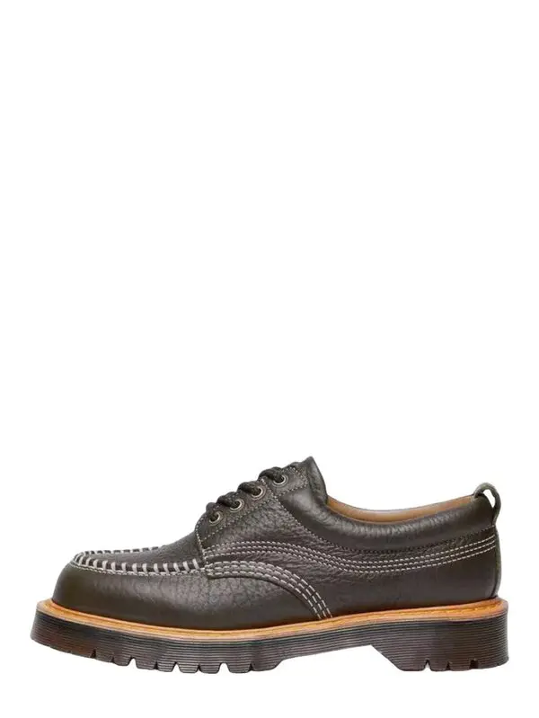 Dr. Martens Lowell Lace Up Shoes - Dms Olive