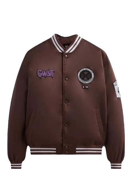 Kith For X-men Gambit Satin Bomber Jacket - Force