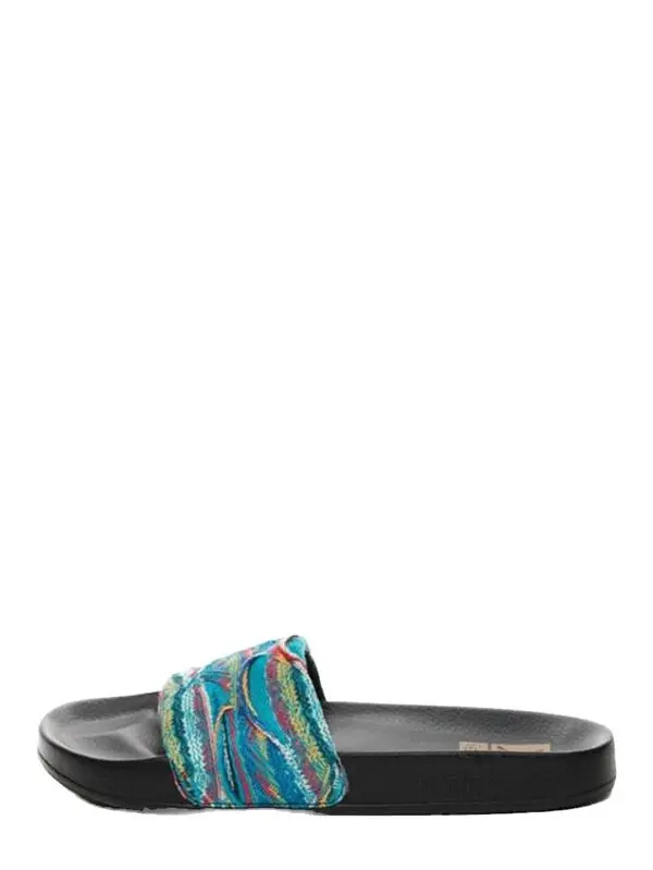 PUMA Coogi X Leadcat Slides 'island Paradise - Black/blue