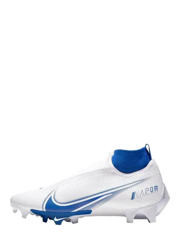 Nike Vapor Edge Pro 360 Football Cleats - White/blue